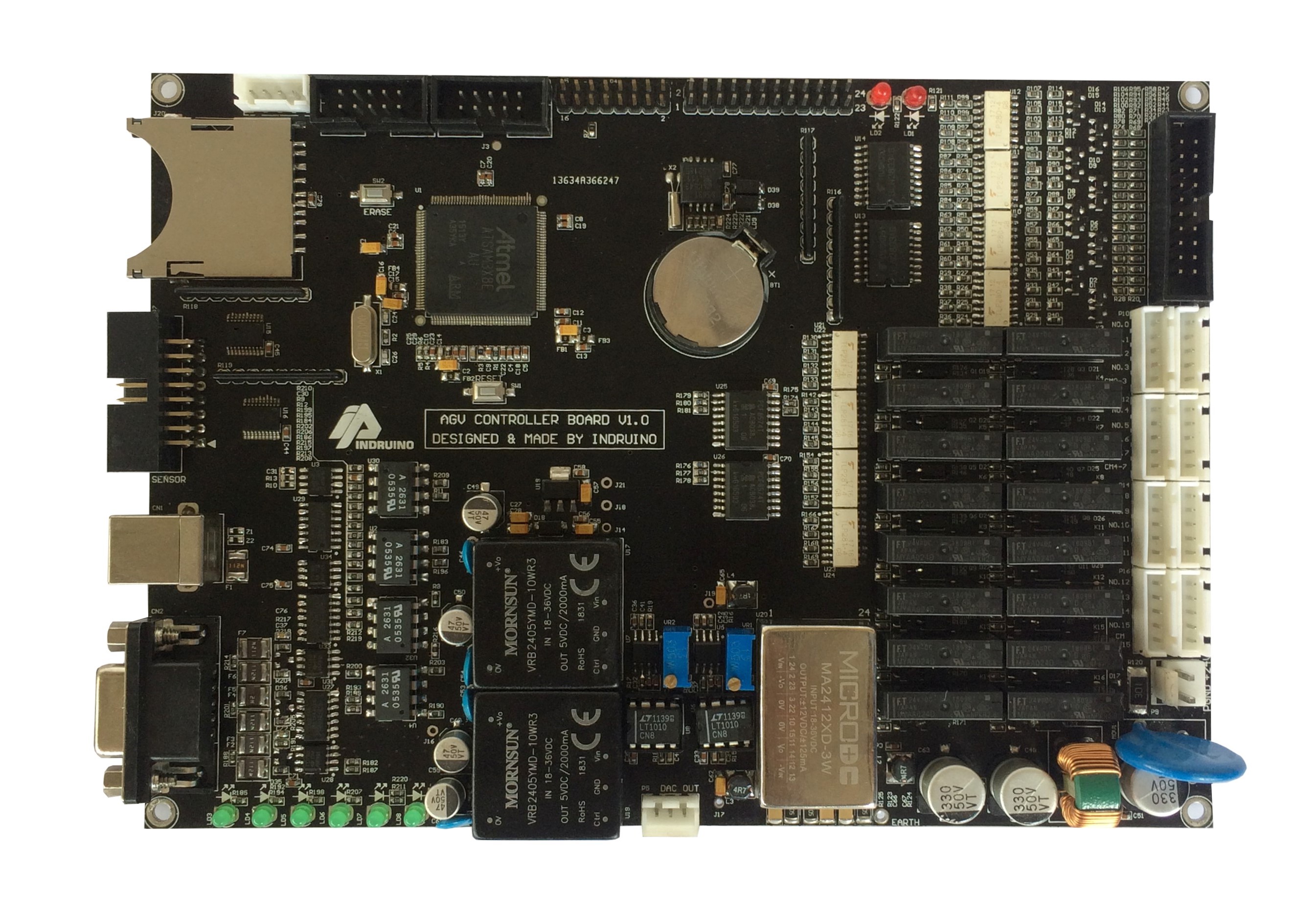 AGV ROBOT : AGV ROBOT MAIN CONTROLLER V1