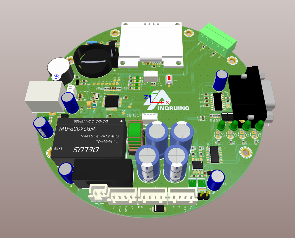 Thiết kế và sản xuất mạch điện tử : DAQ BOX